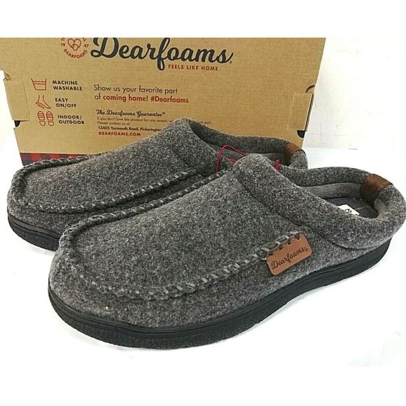 dearfoams | Shoes | Dearfoams Mens Memory Foam Slippers | Poshmark